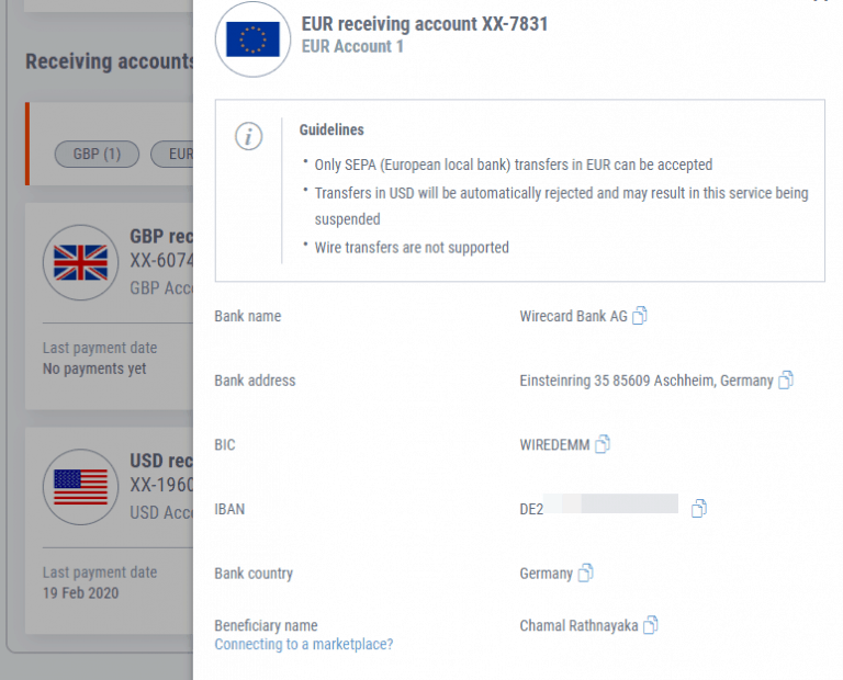 How to Open Virtual Euro Bank Account Online Free (+Debit Card)