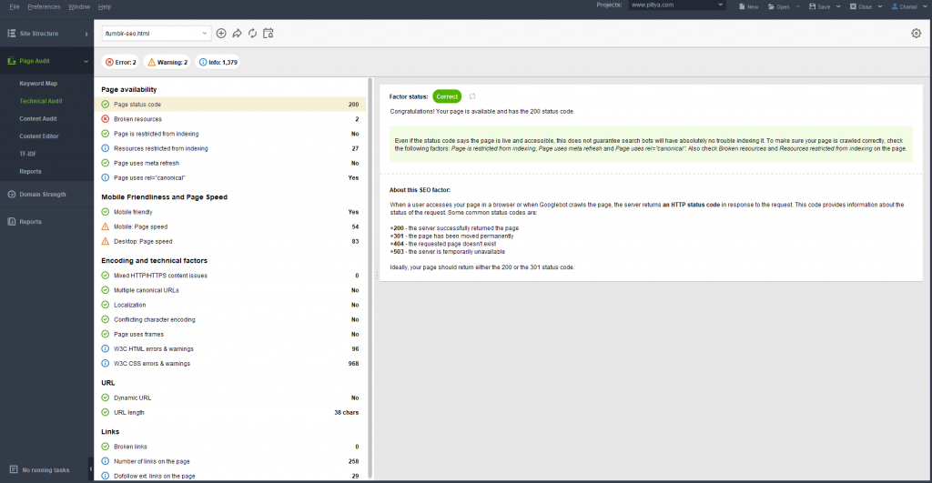 SEO Powersuite WebSite Auditor Review 2021: The Best Site Auditor?