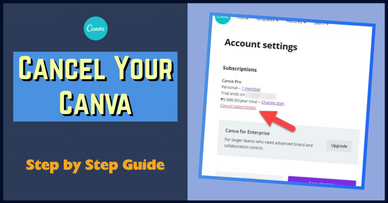 How To Cancel Canva Subscription Pro Trial Get Refund