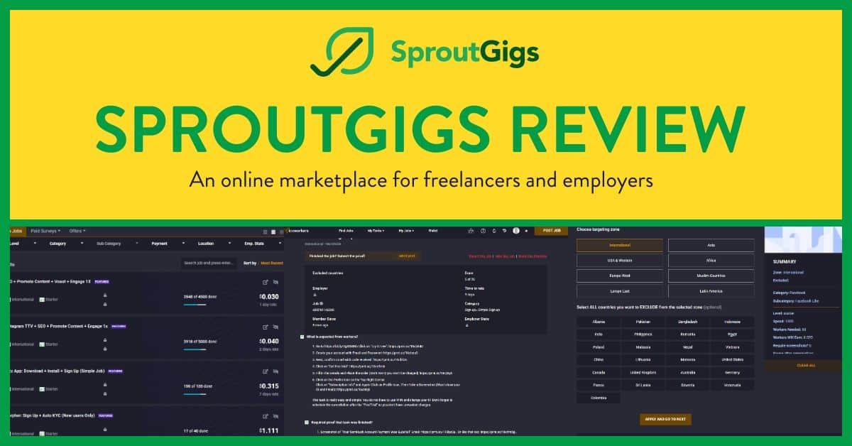 SproutGigs Review 2025: Make Money Doing Micro Jobs Free