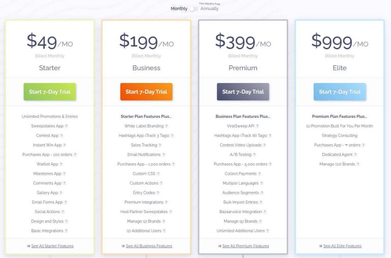 20 Best Online Giveaway Tools & Viral Social Media Contest Apps