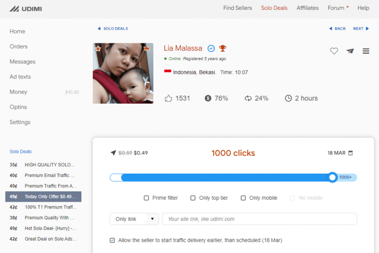 How to Use Udimi Solo Ads in 2024 - The Beginner's Guide
