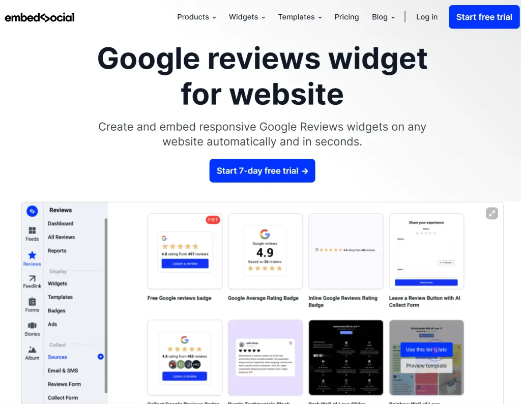 7 Best Modern Google Review Widgets for Your Website in 2024