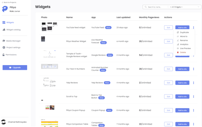 6 Best HTML Website Widgets Providers to Use Free in 2023