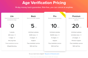 5 Best Responsive Age Verification Widgets for Websites in 2023