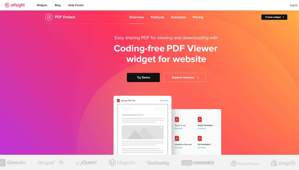 5 Best PDF Viewer Widgets To Embed PDF Files In Website For 2023