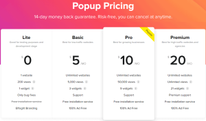 10 Best Modern Website Popup Widgets Creators in 2024 | Pitiya