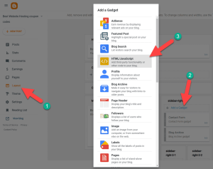 20 Best Blogger Widgets and Plugins to Use Free in 2025