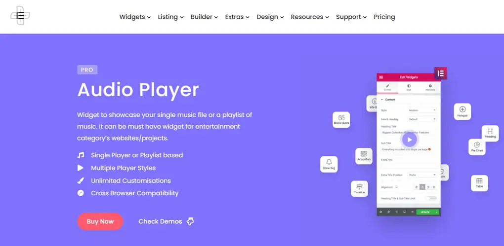 Top 20 Website Audio Player Widgets & Music Plugins in 2024