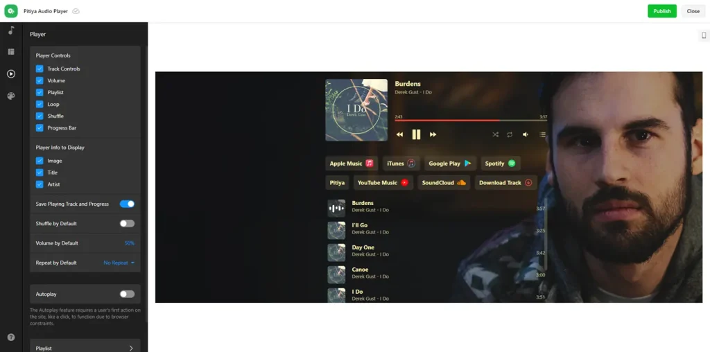 Top 20 Website Audio Player Widgets & Music Plugins in 2024