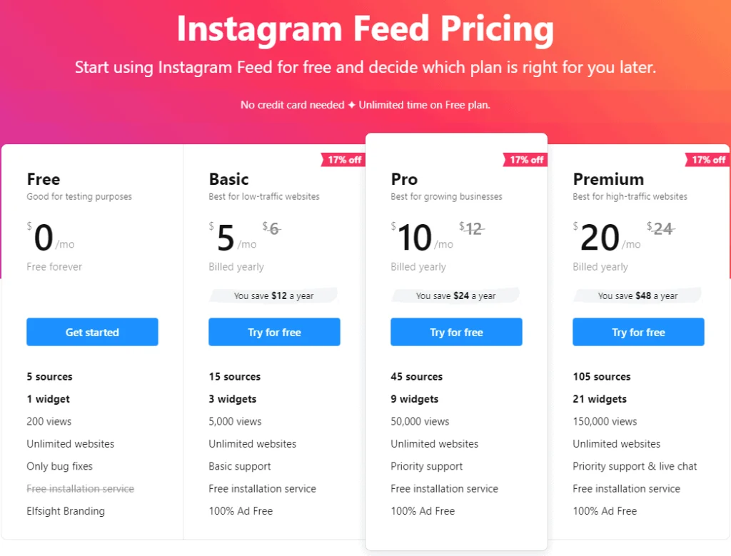 7 Best Free Instagram Feed Widgets for Your Websites in 2024