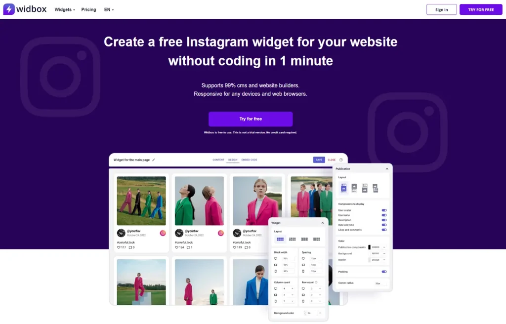 7 Best Free Instagram Feed Widgets for Your Websites in 2025