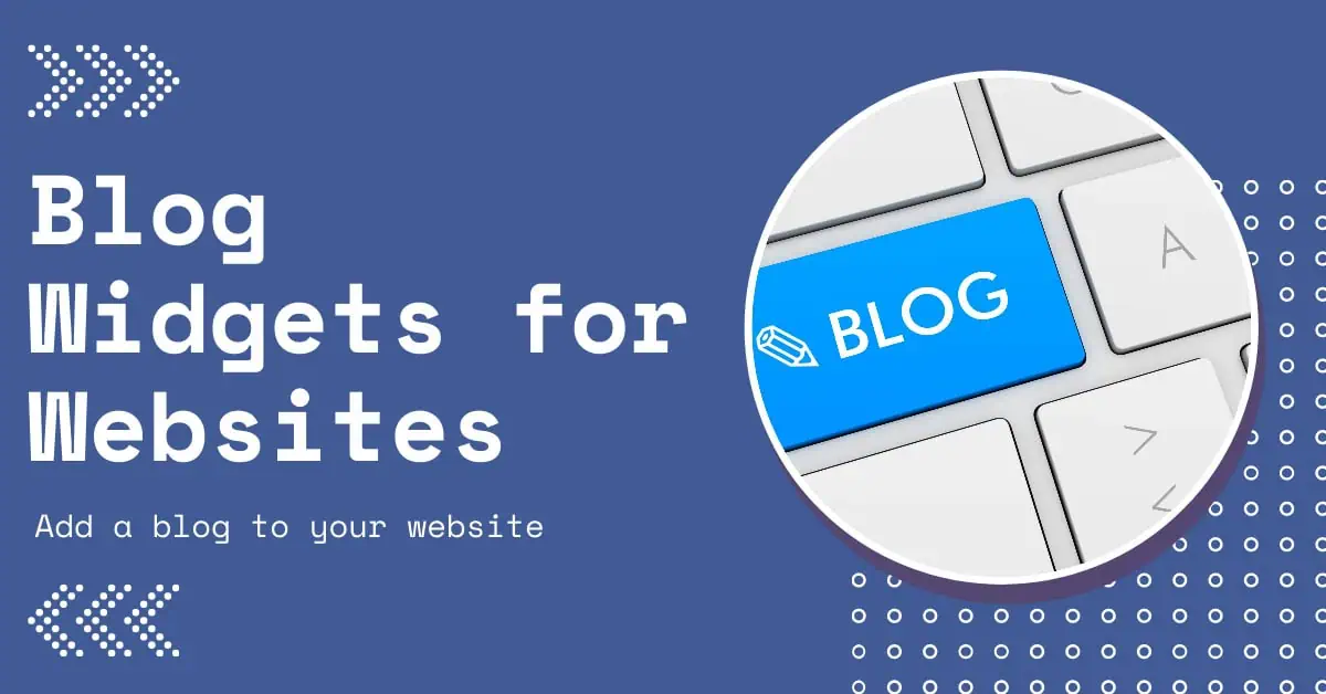 5 Best Blog Widgets for Websites to Use in 2025 | Pitiya